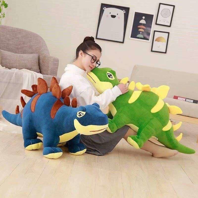 Huge Blue Stegosaurus Plush