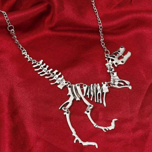 T rex Skeleton Necklace Mesozo